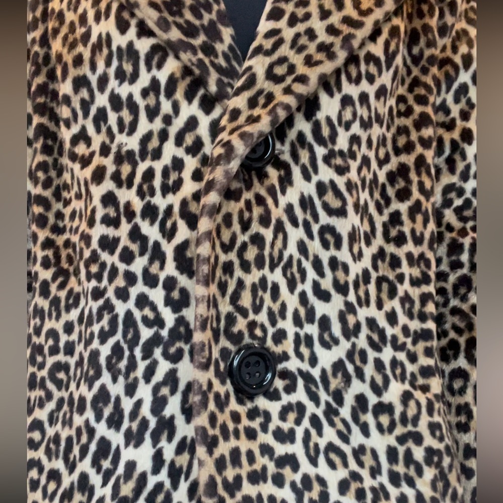 Cheetah Print Coat - Gem